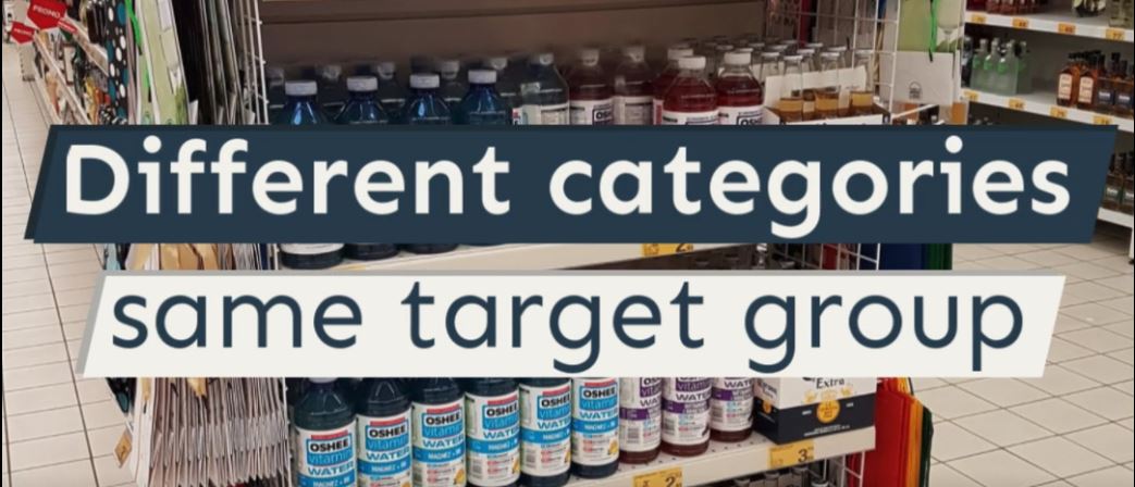 Different categories, same target group