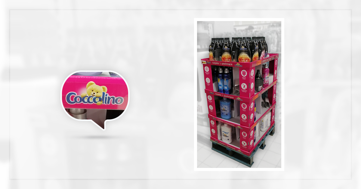 Coccolino (Unilever) in-store activation